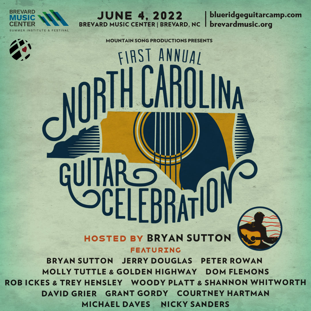 New Festival Alert! North Carolina Guitar Celebration Hosted By Bryan ...